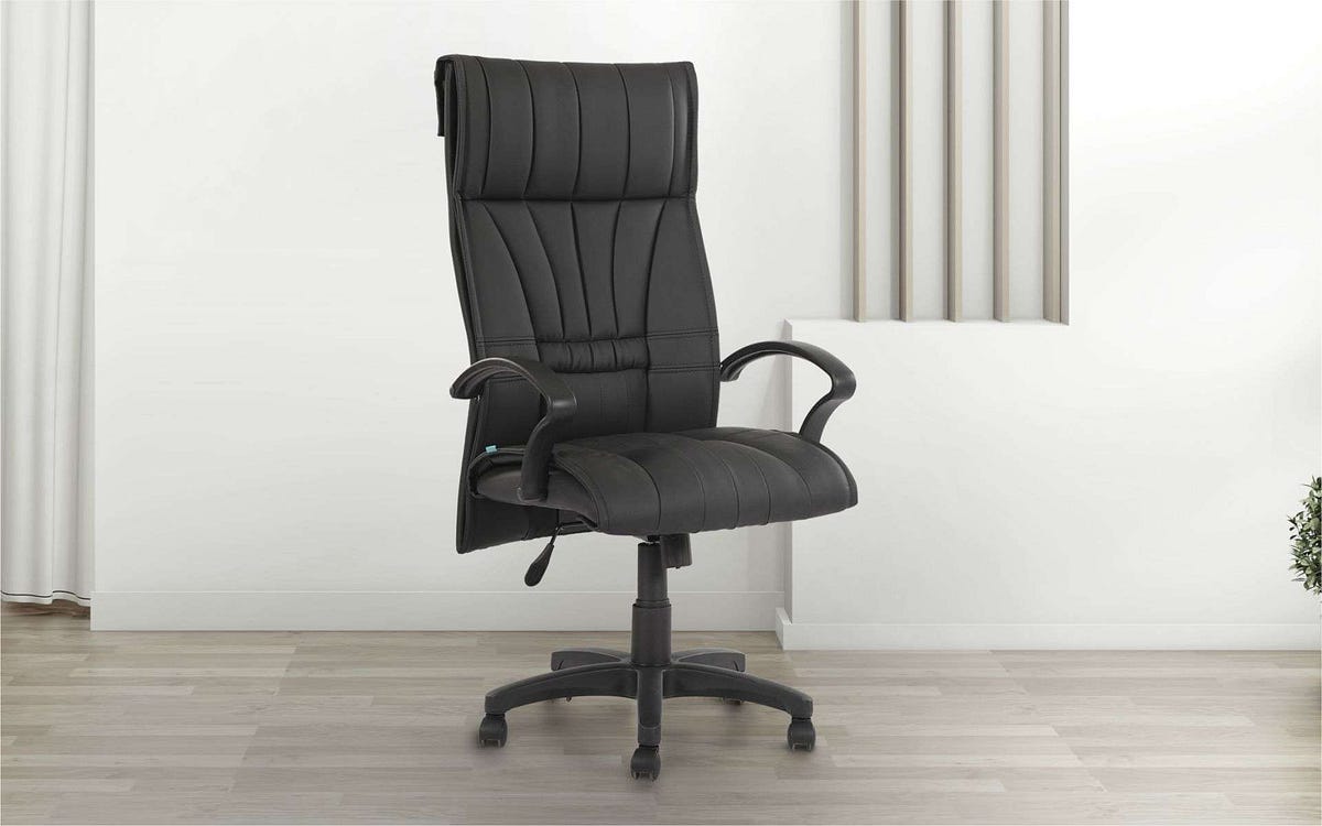 Buy Peta High Back Chair — Black online with 6%off | by Damro digital ...