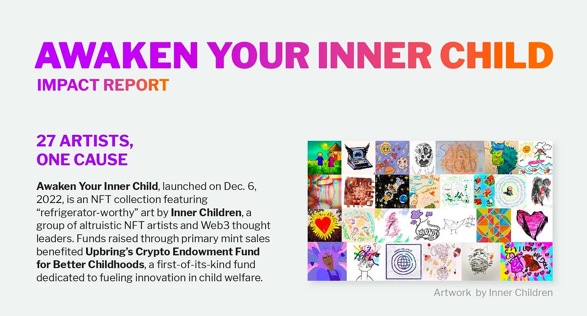 Awaken Your Inner Child - Impact Report | by ChangeDAO | ChangeDAO Blog ...
