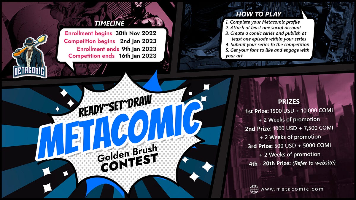 Ready, Set, Draw! — MetaComic Launches Competition for Comic Art ...