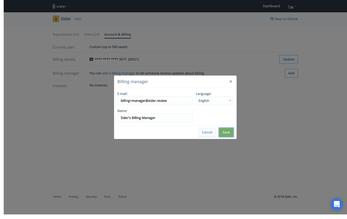 Announcing the new “Billing Manager” feature | by Masafumi Koba | Medium
