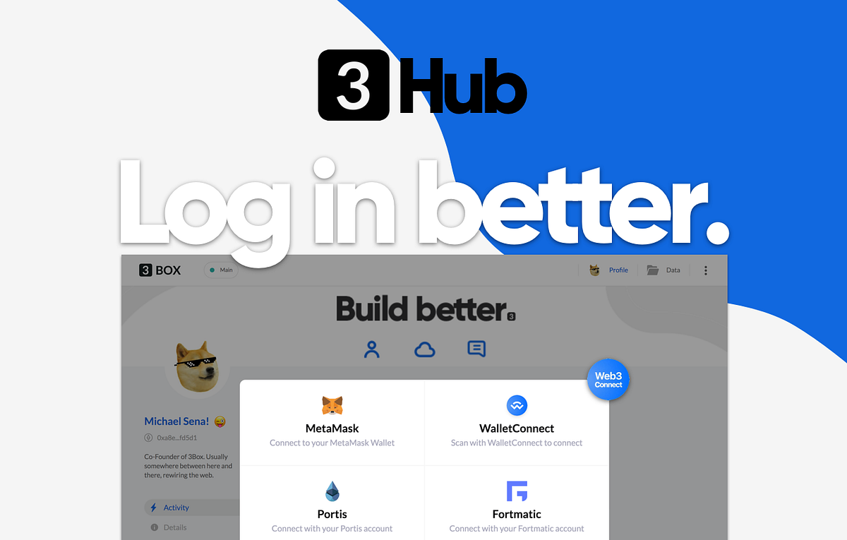 Smarter authentication on 3Box Hub | by 3Box Labs | 3Box Labs | Medium