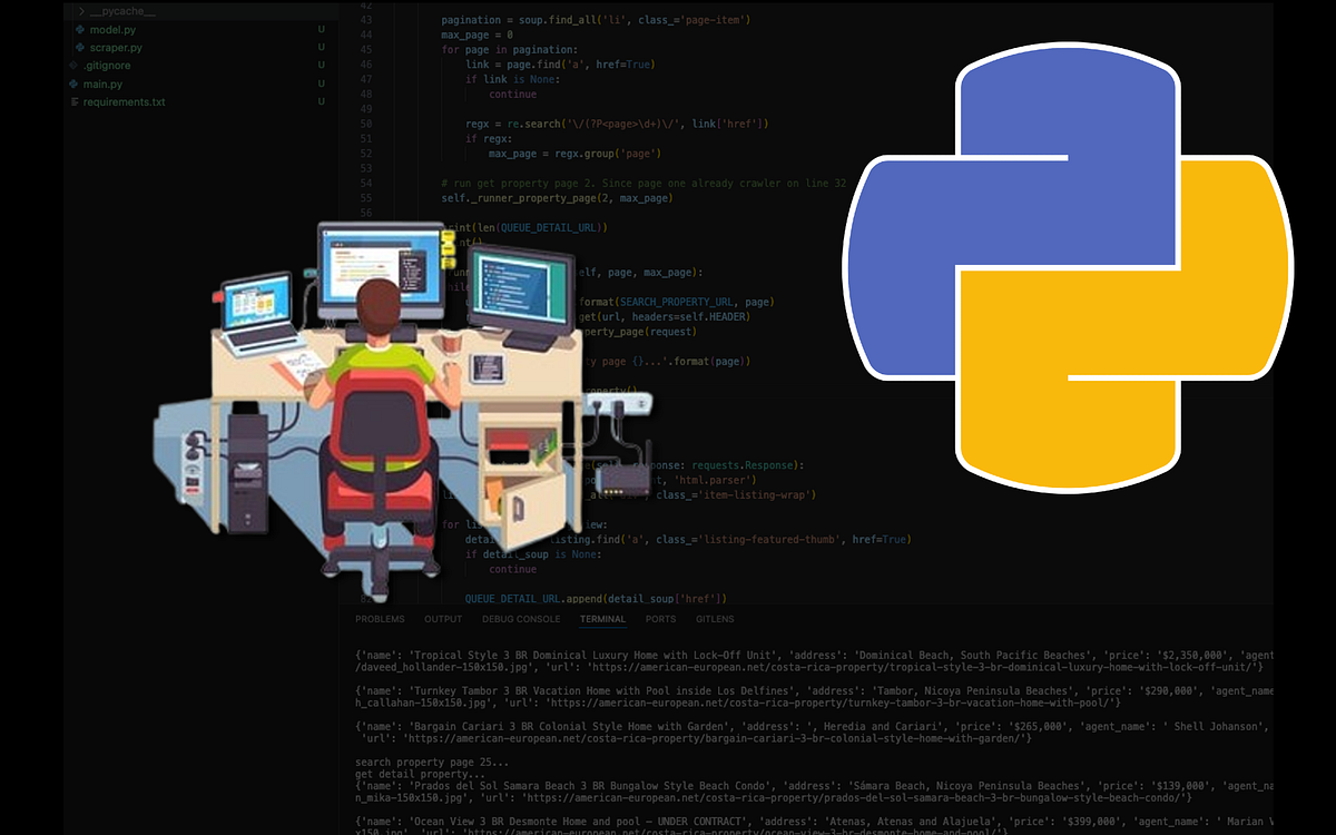 Implement Web Scraping With Python + BeautifulSoup | by soerja | Sep ...