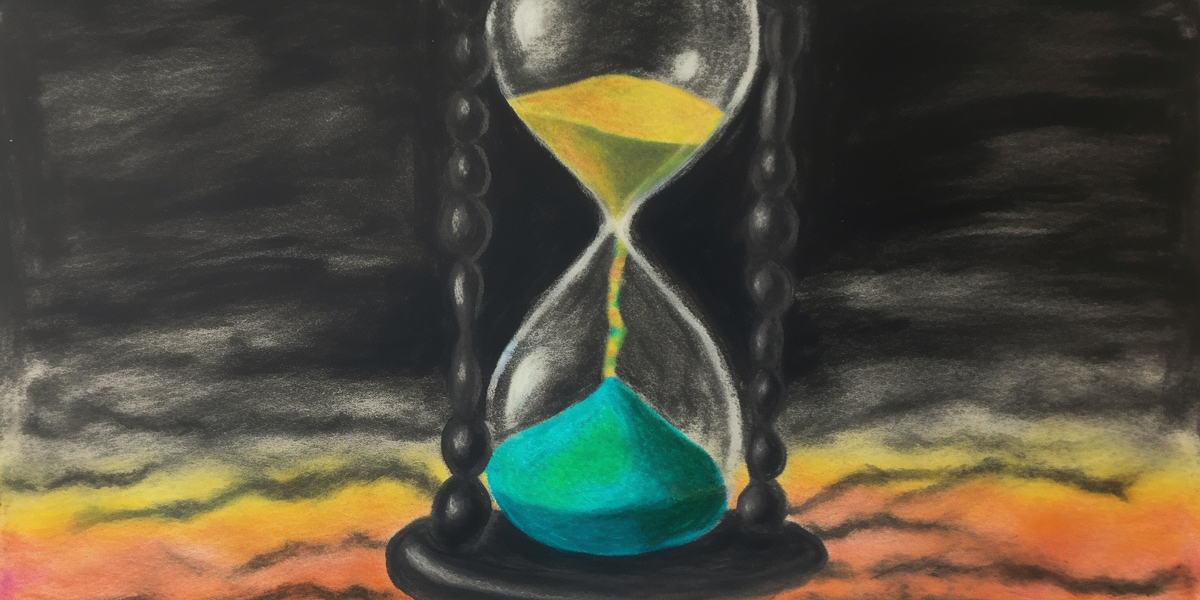 The Spirit of the Hourglass. With each word of the incantation, the ...