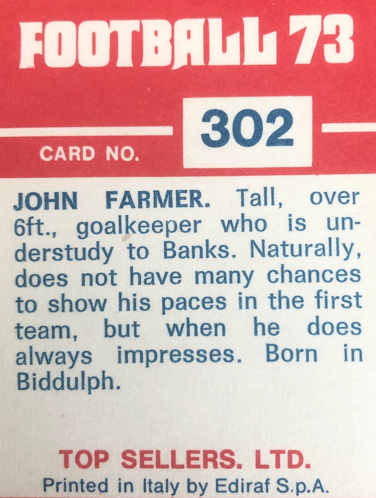 Six of the Second Best. I hope you enjoyed Our John’s Brilliant… | by Brian Farmer | Medium