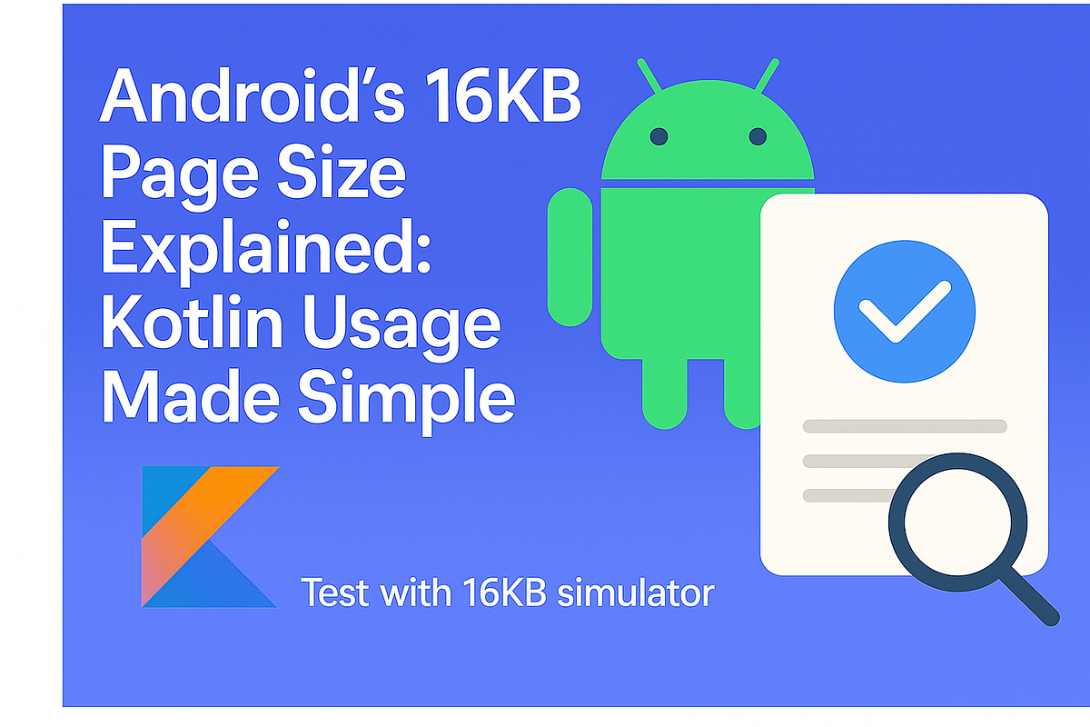 Simplification of 16KB Page Size in Android | by Esracangungor | Oct ...