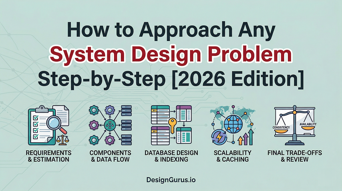 How to Approach Any System Design Problem Step-by-Step [2026 Edition ...