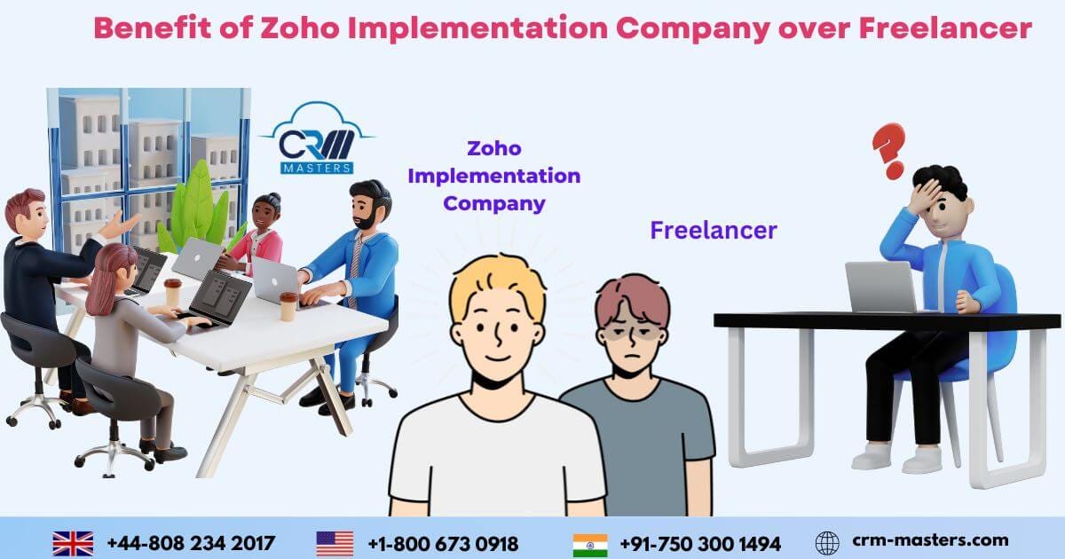 Benefits of Zoho Implementation Partner Over Freelancer? | Medium