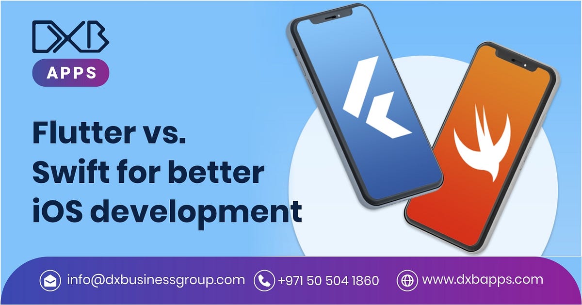 Flutter vs. Swift for better iOS development | by Fehmeez Ahmed | Medium