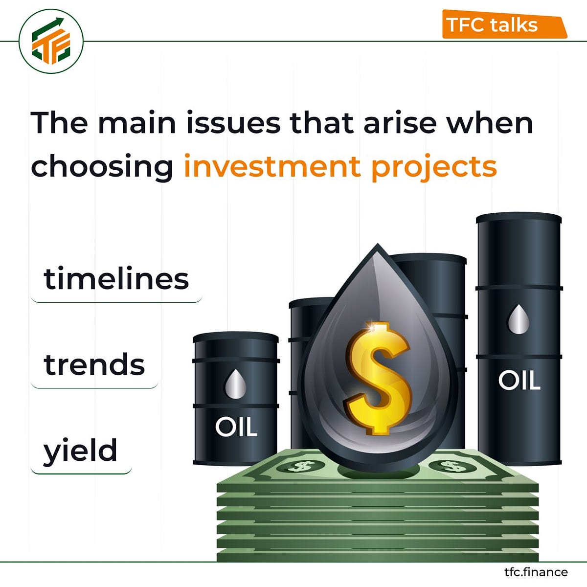 New investment opportunities. Choosing an investment project is an ...