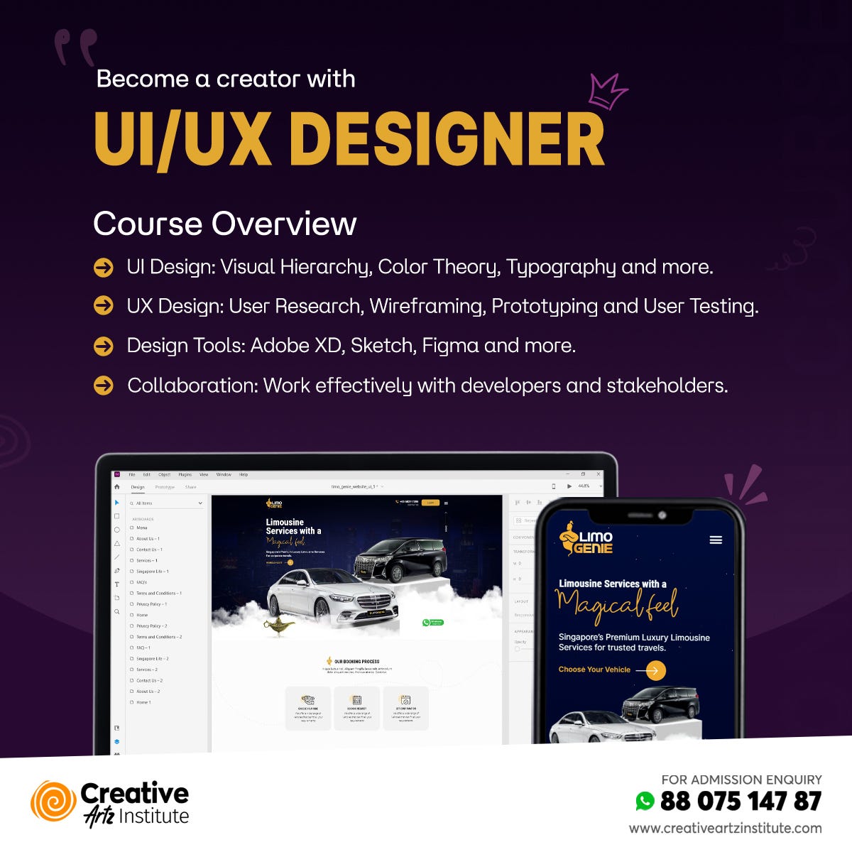 Study UI And UX Design in Chennai Creative Artz Institute ...