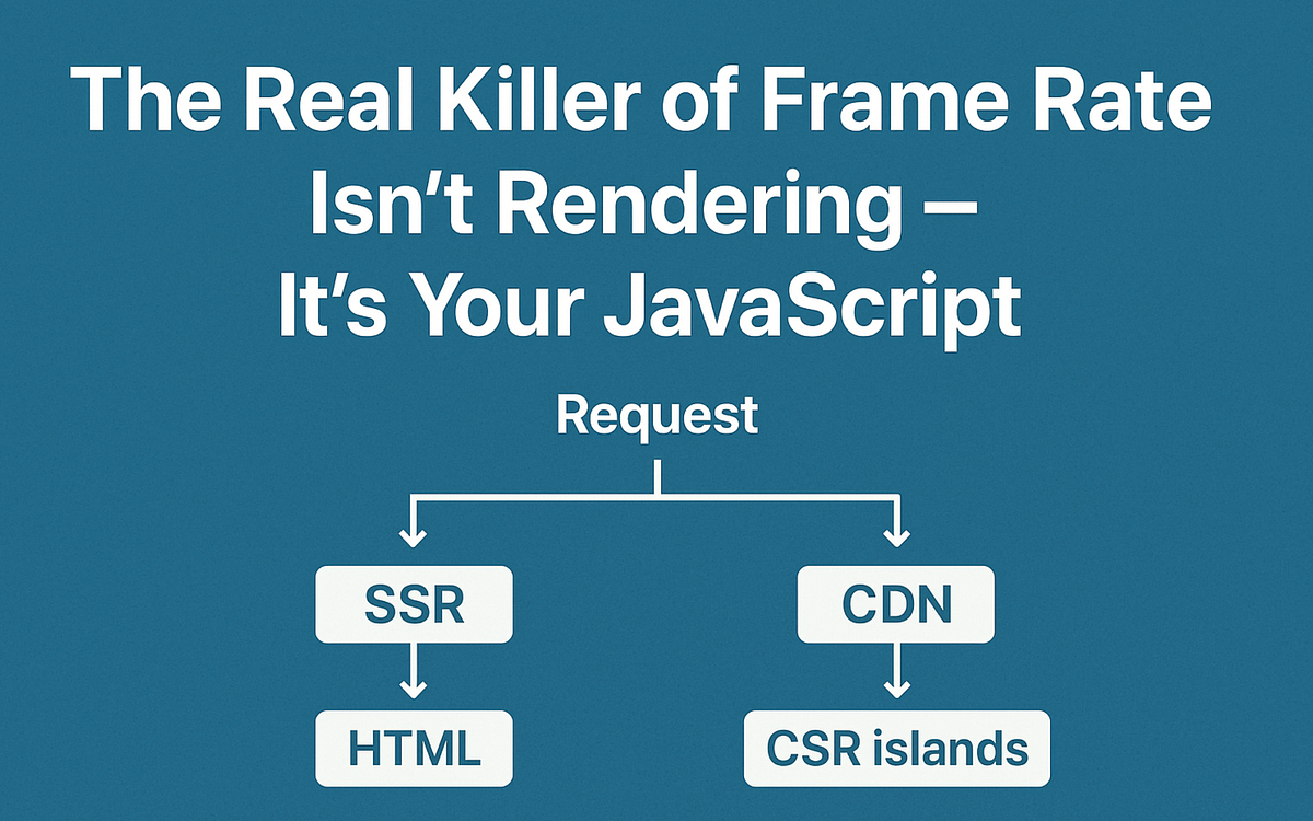 The Real Killer of Frame Rate Isn’t Rendering — It’s Your JavaScript | by Xiuer Old | Nov, 2025 ...