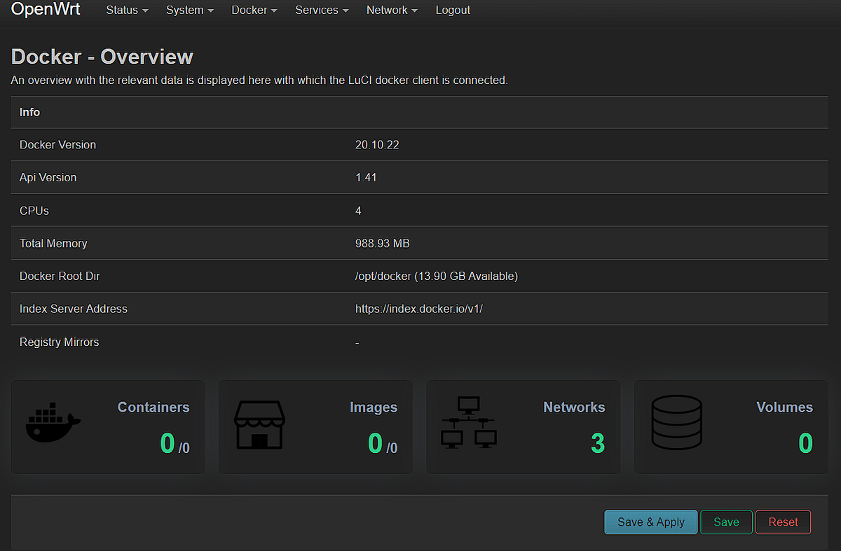 openwrt系統安裝docker 踩雷心得 - Toby - Medium