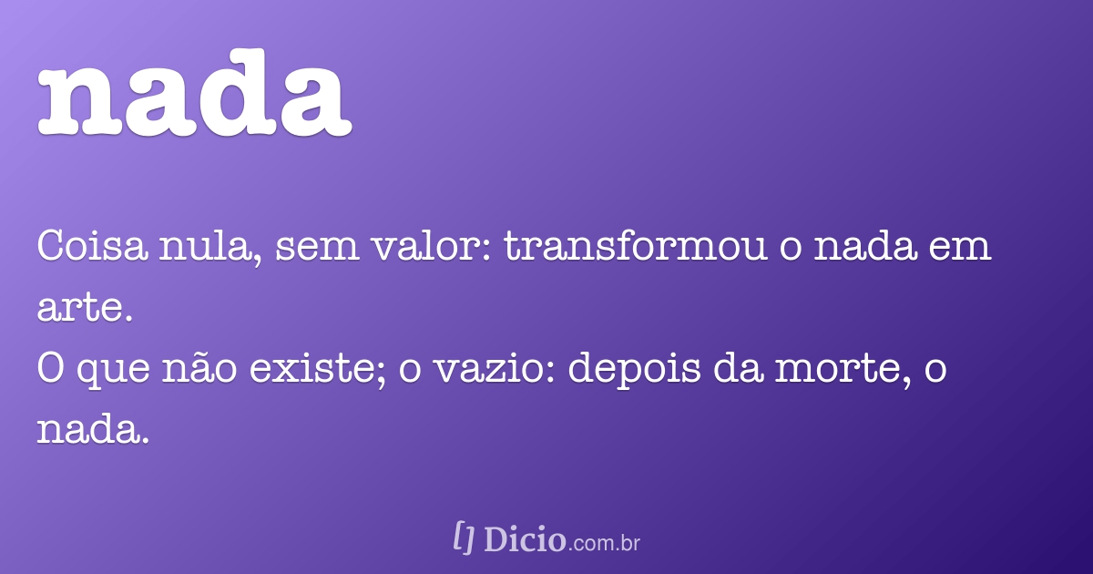Uma curta explanação ao nada. Os últimos dez meses foram uma intensa ...
