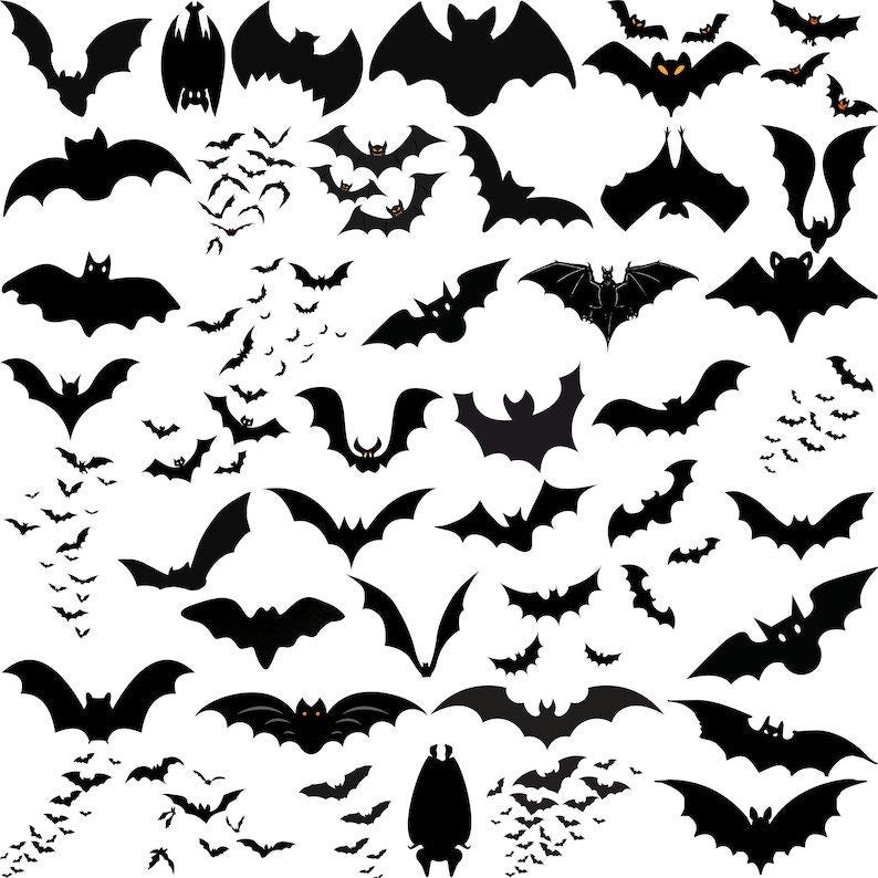Bat SVG Bundle, Halloween SVG, Halloween Decors svg, Halloween Bat svg ...