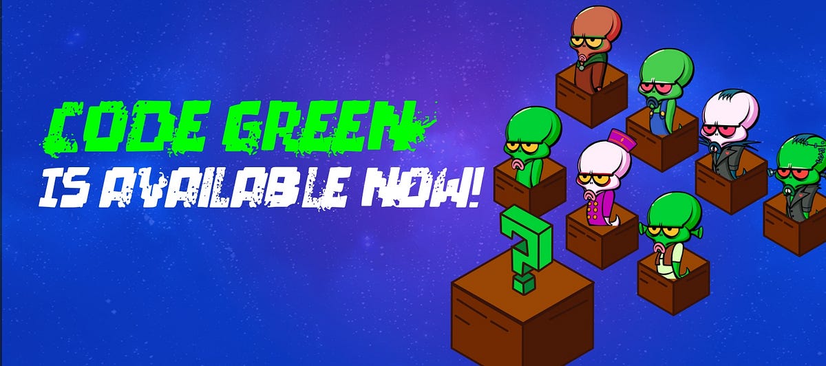 Code Green Is Available!!!. The first NFT blind box Code Green… | by ...