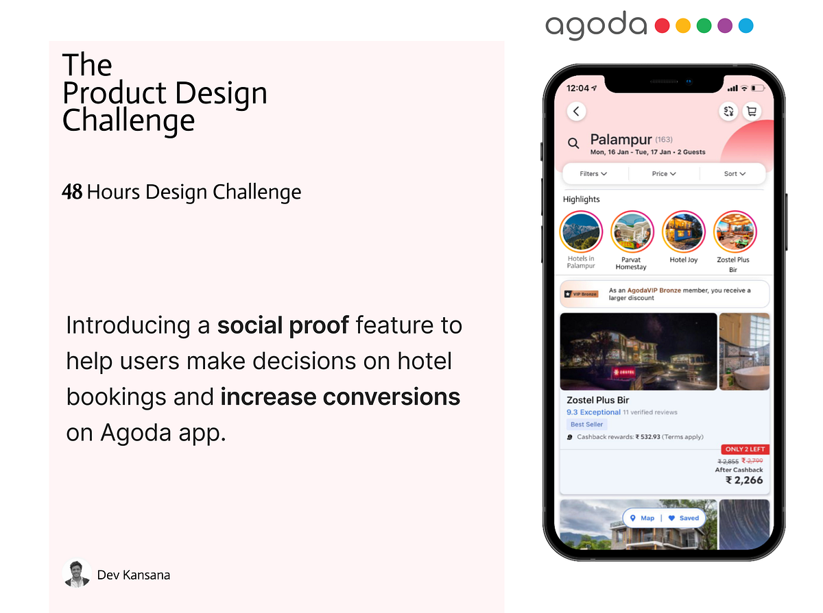UX Case Study — Introducing Social Proof feature for Improving customer ...
