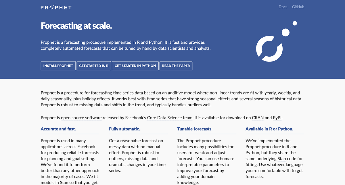 Super easy Python stock price forecast (using Prophet) time series ...