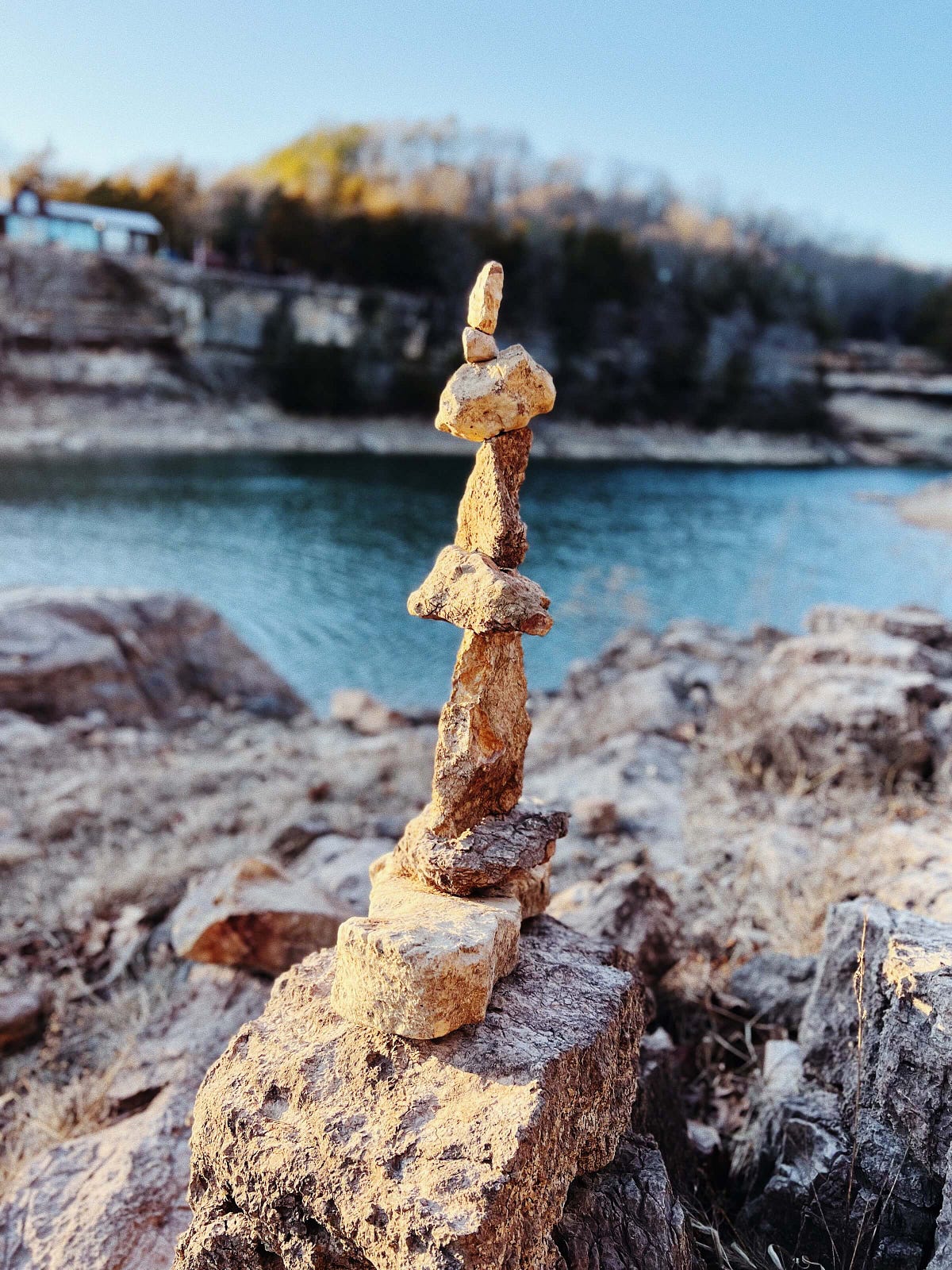 Stacking Rocks and Finding Center | by jewel mlnarik | Jun, 2024 | Medium
