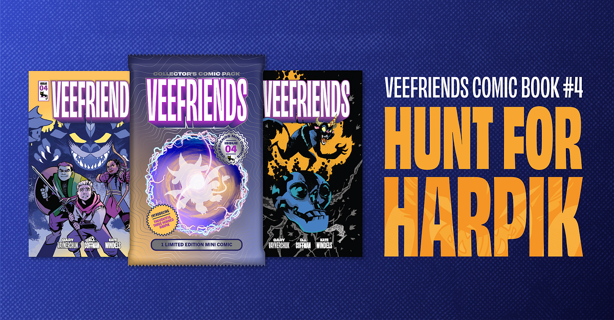 VeeFriends Comic Book #4: Hunt For Harpik Uncovers Mysteries of the ...