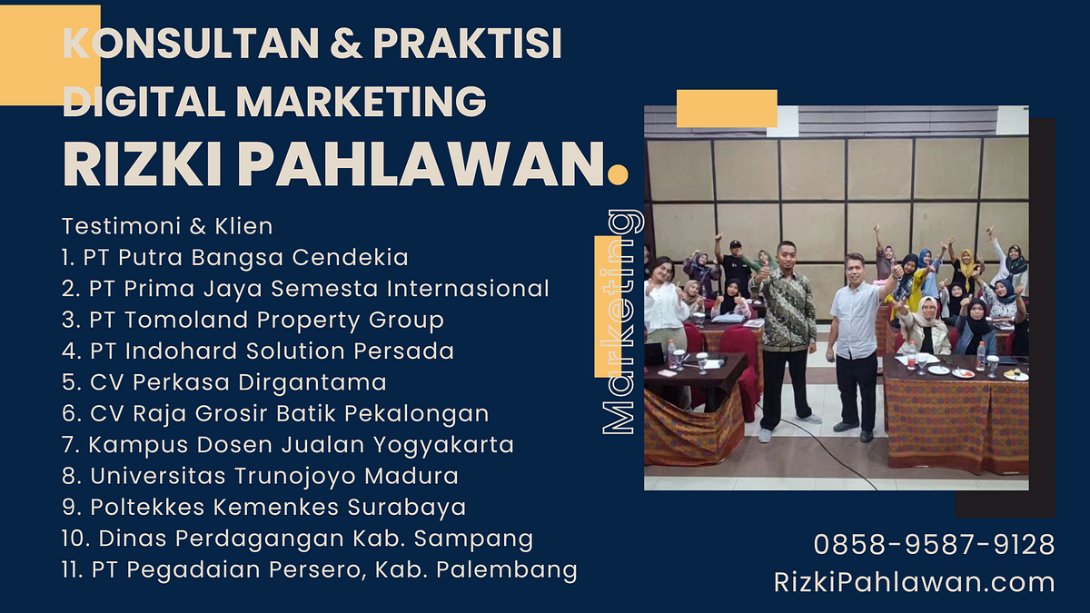 0858–9587–9128 Konsultan Narasumber Digital Marketing Gresik Universitas Islam Negeri Alauddin ...