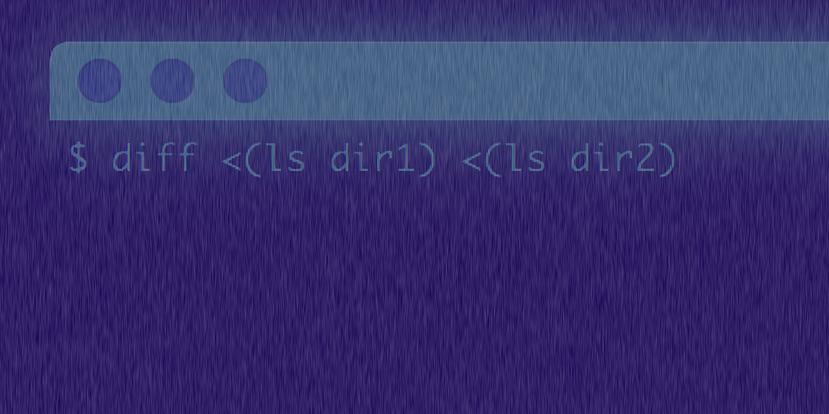 Handy Bash feature: Process Substitution | by Joe Walnes | Medium