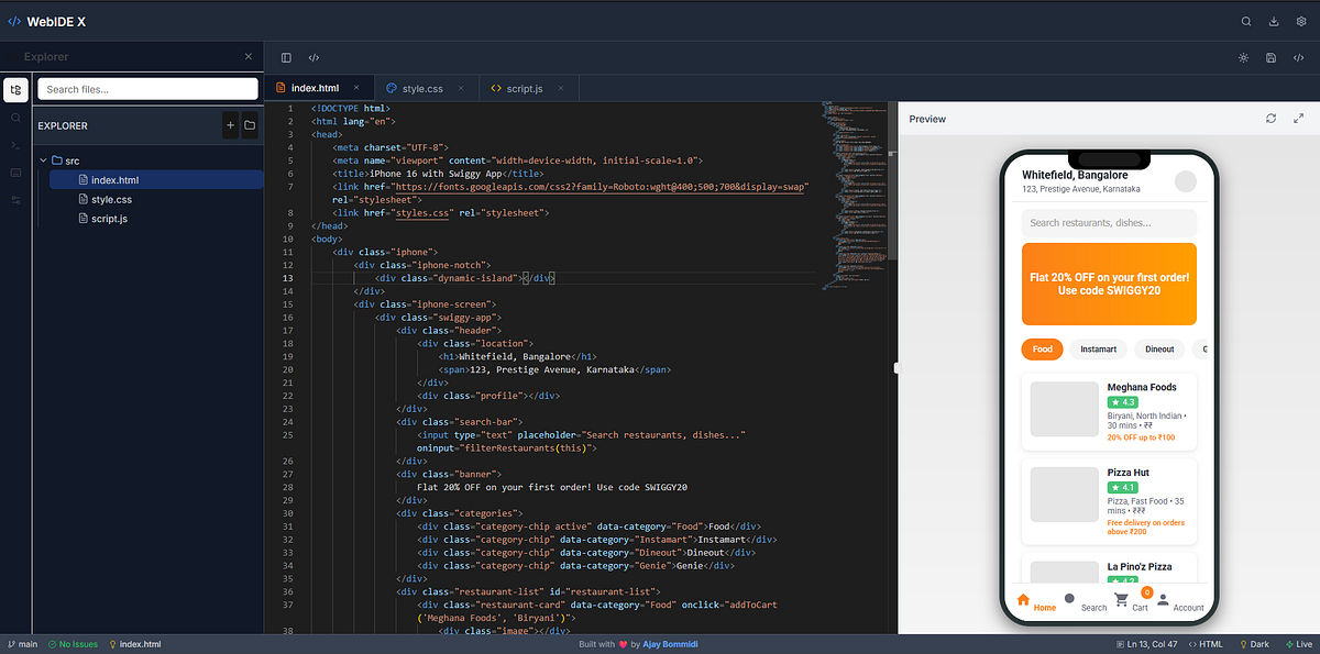 💡 From Curiosity to Creation: Building a Real-Time Online Code Editor ...