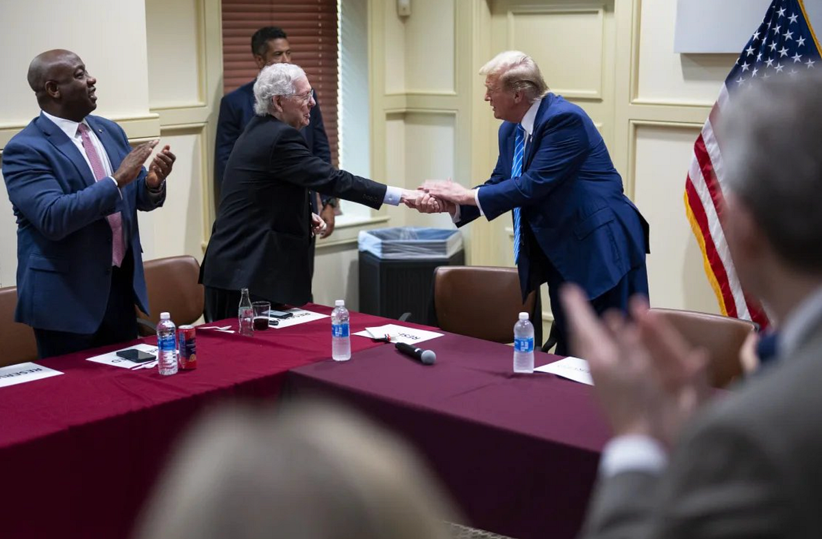 Body Language and Behavior Analysis №4751: Donald Trump’s and Mitch ...