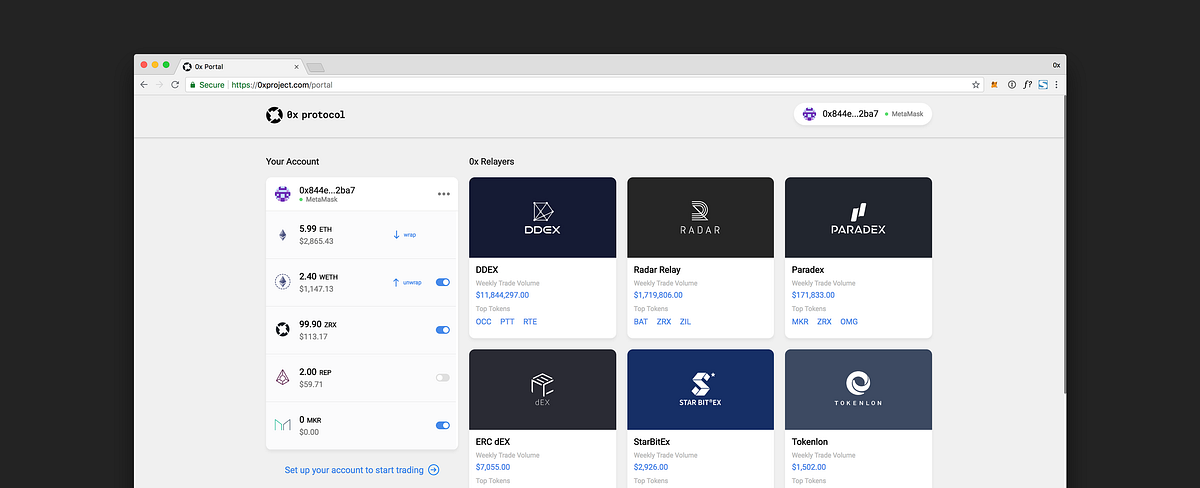 Introducing the new 0x Portal. Our surface for 0x user on-boarding and ...