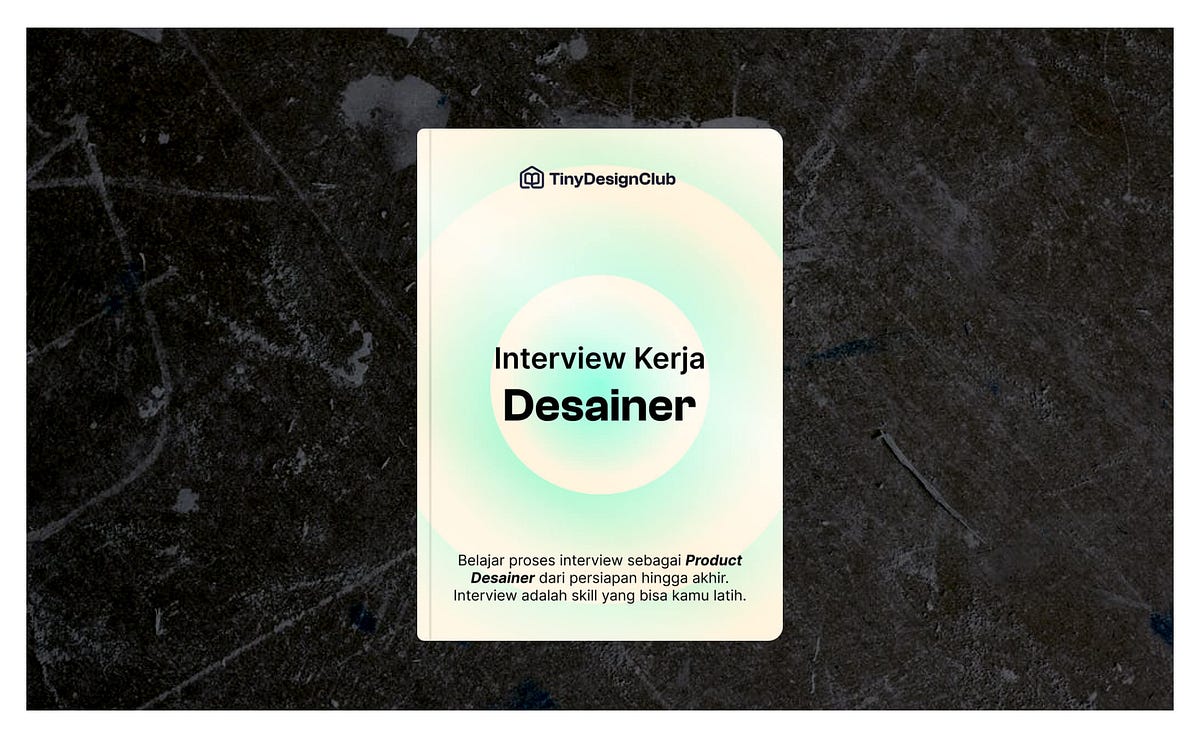 Begini portfolio dan interview kerja desainer yang baik, agar gampang ...