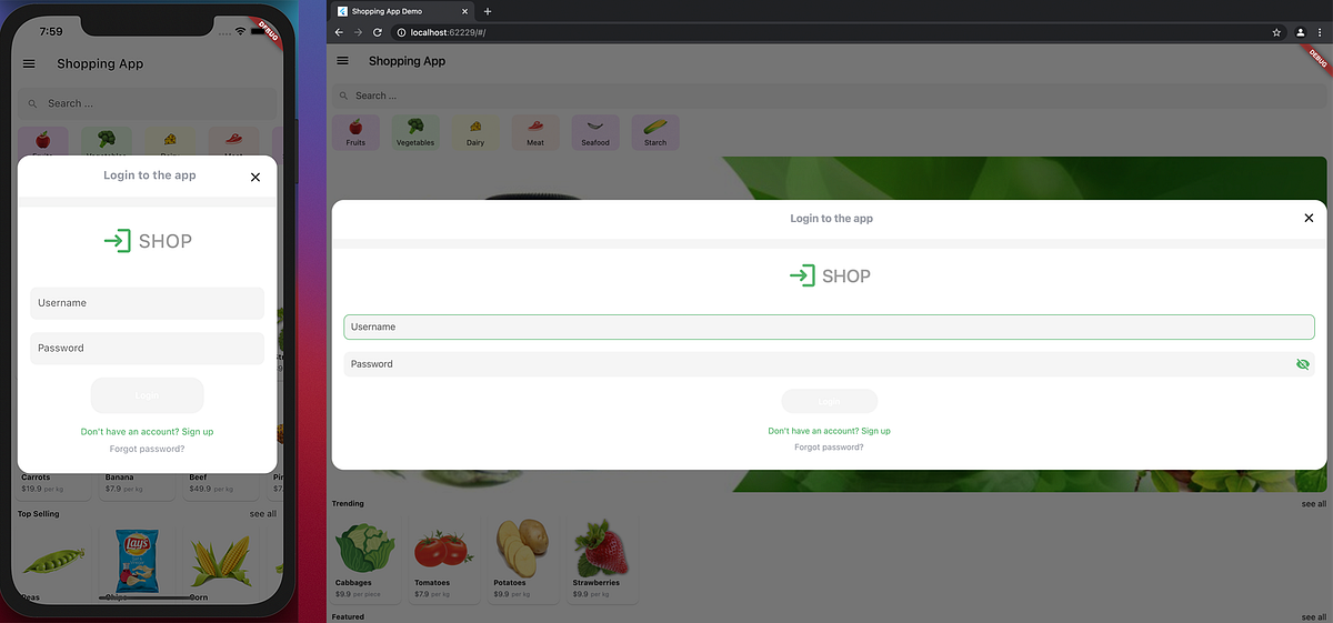 Responsive UI in a flutter application. | by Sanjib Maharjan | Medium