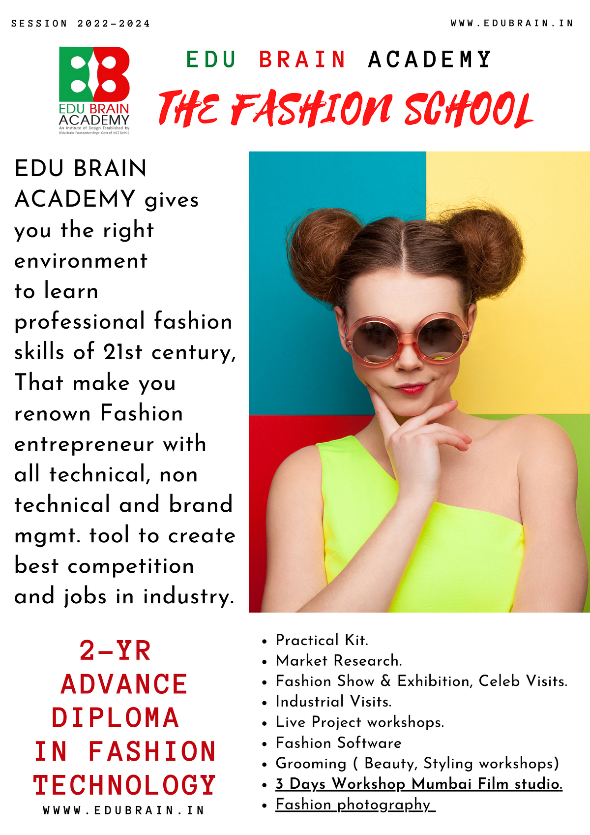 2-YR ADVANCE DIPLOMA IN FASHION Technology - Edubrainfoundation@gmail ...