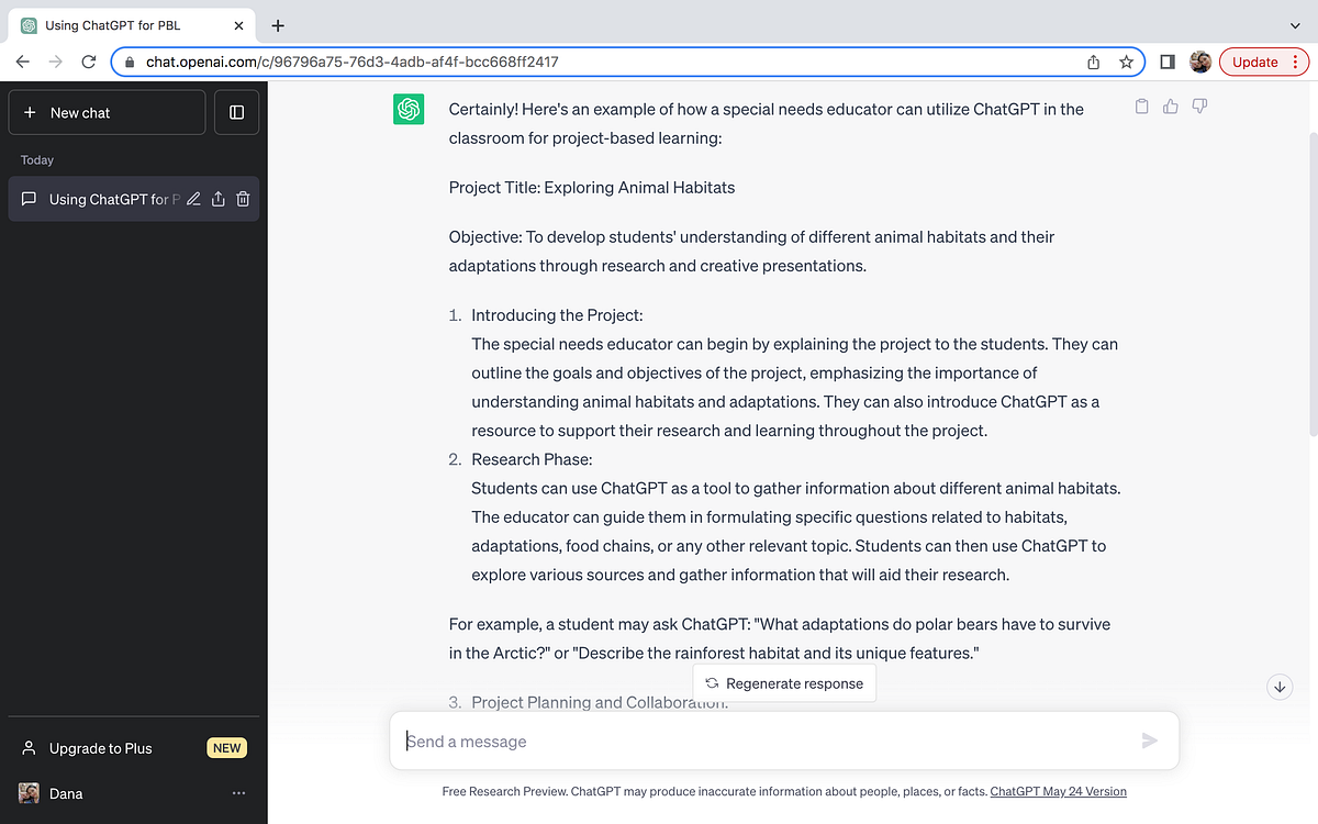 Embracing the Potential: Exploring how ChatGPT can benefit Special ...