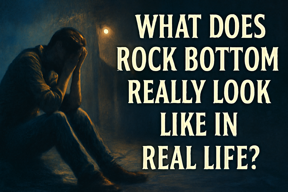 What Does Rock Bottom Really Look Like in Real Life? | by Tom Harold ...