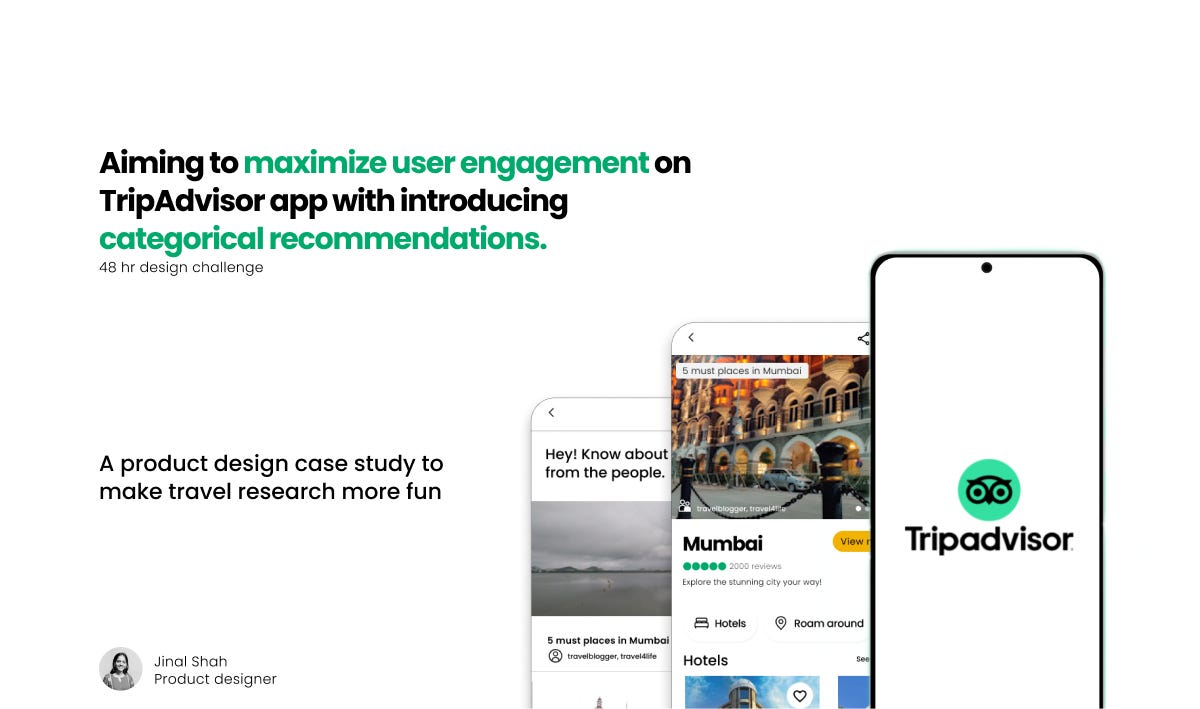 Aiming to maximize user engagement on Tripadvisor app with the help of ...
