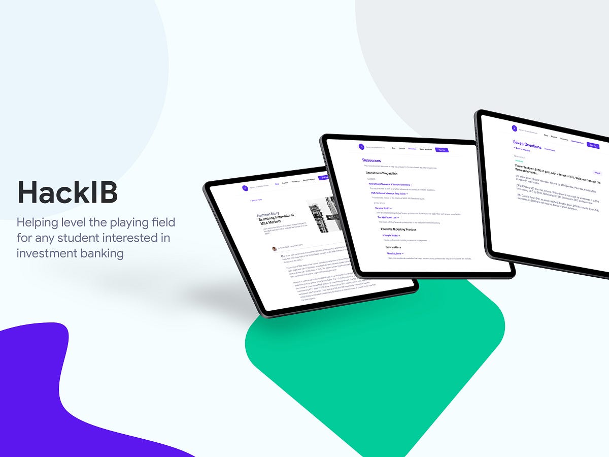 HackIB Design Project Overview. A repository of information, resources… | by Rishi Prasad Design ...