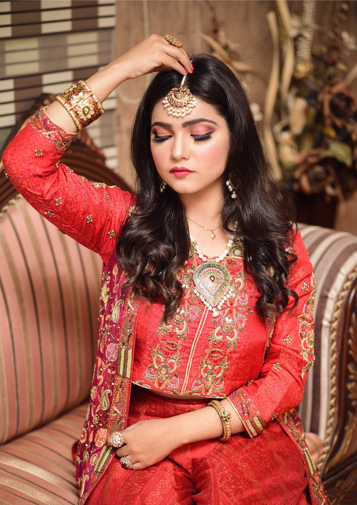 Bridal Makeup in Lahore Aisha Abid Creating beautiful bridal makeup | by Makeupbyaishaabid | Aug ...