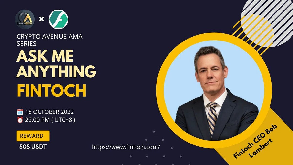 FINTOCH AMA Summery Recap with Crypto Avenue | by Crypto Avenue | Medium