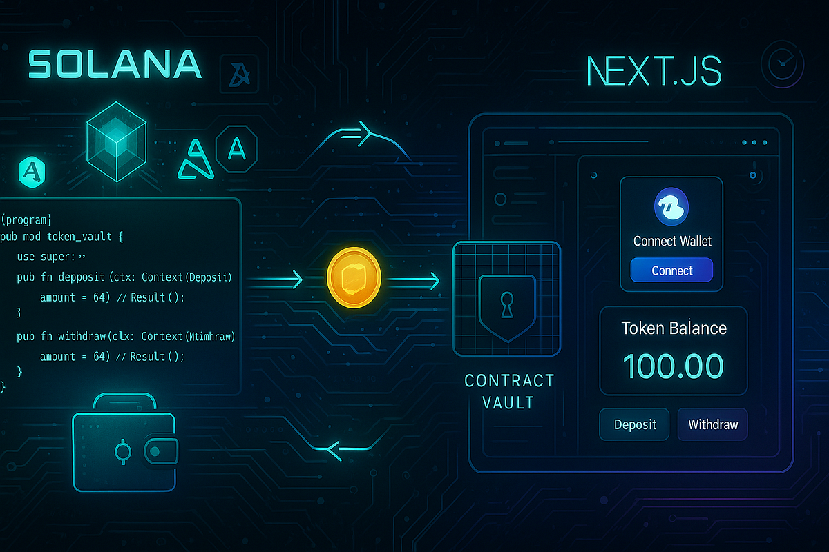 How I Built a Full-Stack dApp with Solana, Anchor, and Next.js | by Hash Block | Aug, 2025 | Medium