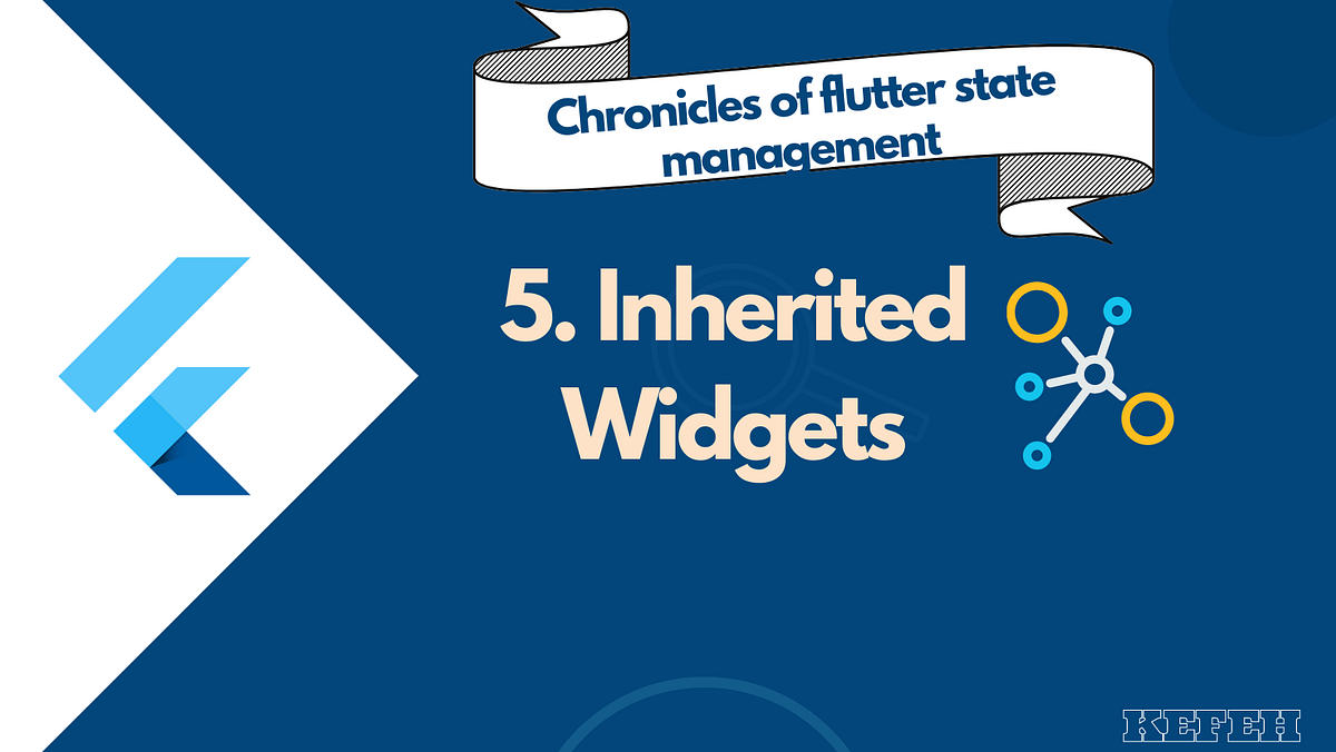 Inherited Widgets. The Chronicles of Flutter state… | by Kefeh Collins | Flutter Community | Medium