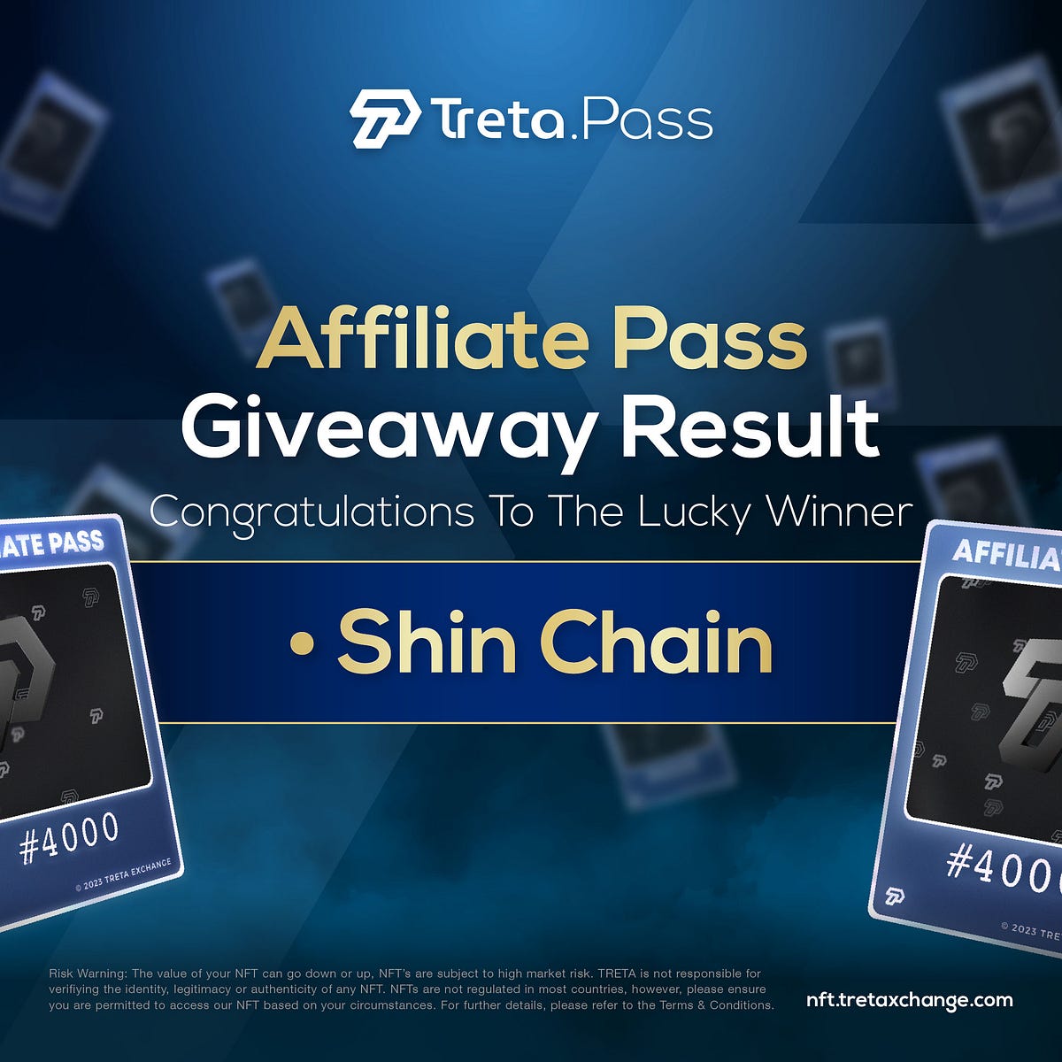 Giveaway Winner Announcement - Treta Exchange - Medium