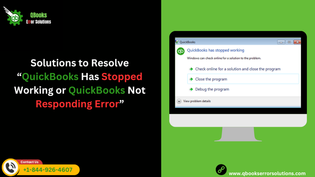 QuickBooks Not Responding? Here’s How to Resolve the Issue Quickly | by Quickbooks error ...