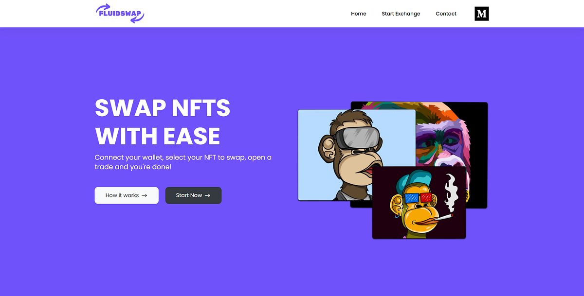 FluidSwap.io NFT Exchange. FluidSwap.io Swap your NFTS in 3simple… | by ...