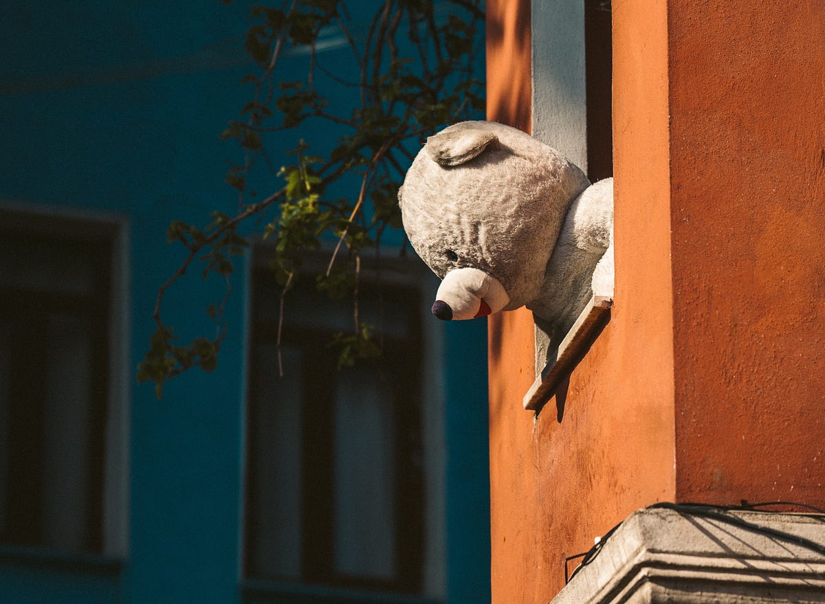 Bernard Takes a Tumble. A day in the life of a stuffed bear | by Mark Starlin | Centina Pentina ...