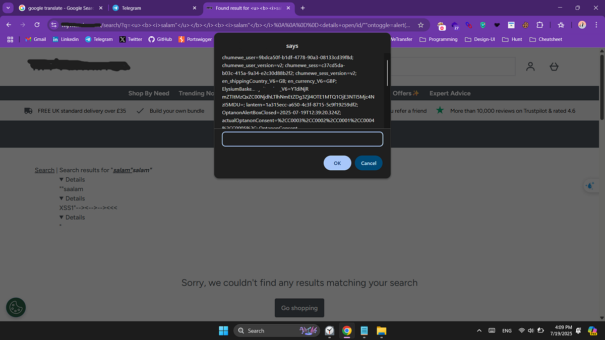 Bypassing WAF Protections: Chaining Stored XSS & Open Redirect Vulnerabilities (Now Patched ...
