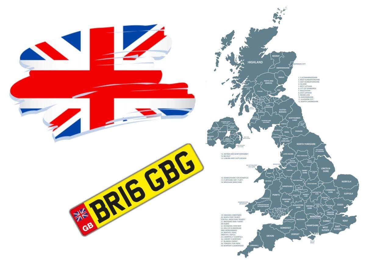 The Ultimate Guide to UK Number Plate Area Codes | by Janice Cook | Aug ...