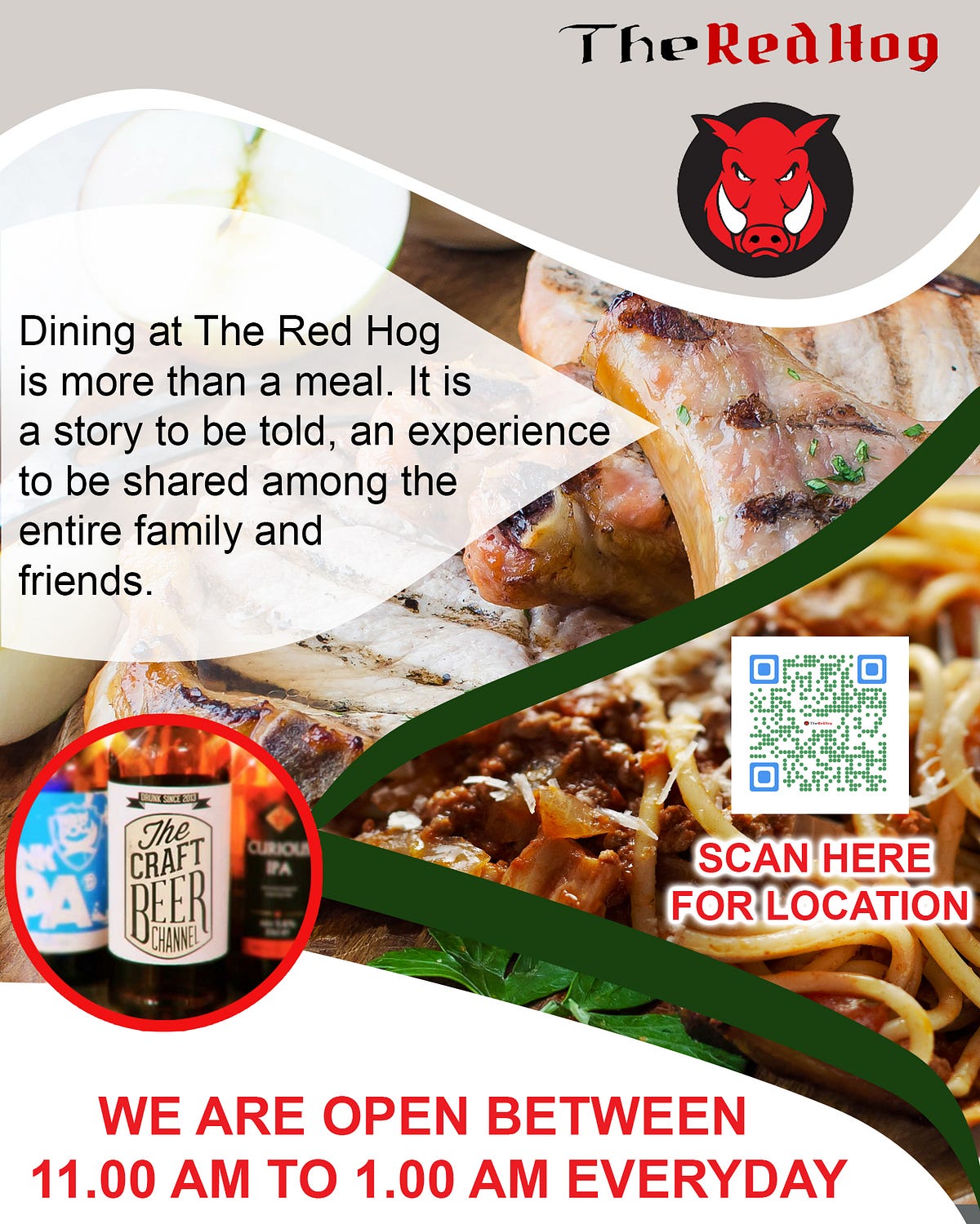 THE RED HOG. Brilliant display of colours in food… | by Red Hog | Medium