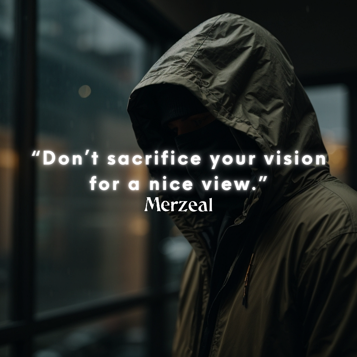 Don’t sacrifice your vision for a nice view. | by Merzeal | Oct, 2023 ...