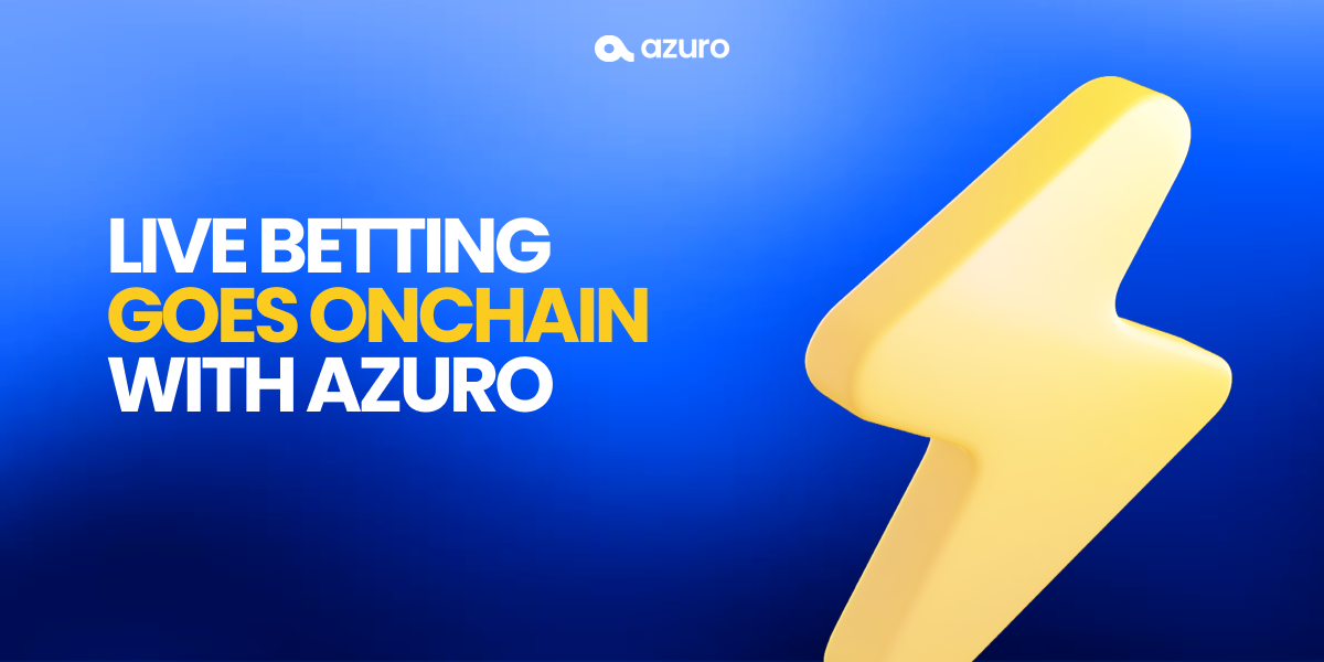 Live Betting Goes Onchain with Azuro | by azuro 🌊 | azuroprotocol