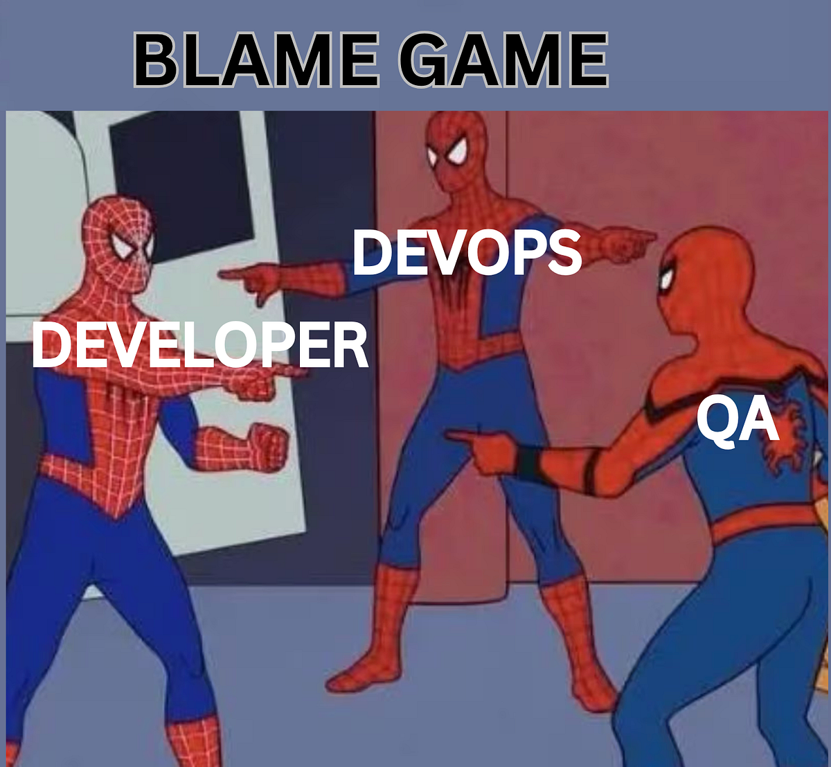 QA vs Dev vs DevOps: Breaking the Blame Cycle | by Anshita Bhasin | Medium