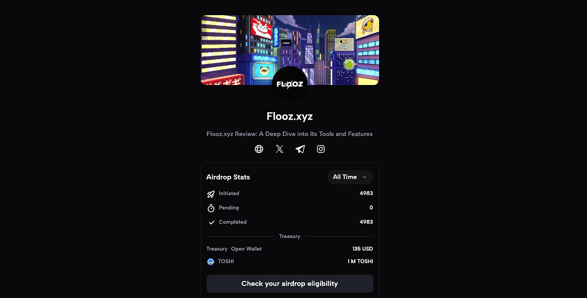 Flooz.xyz Review: A Deep Dive into Its Tools and Features | by Gem ...